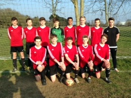 Year 11 Football Team – Brave Runners Up – Harrow Way Community School