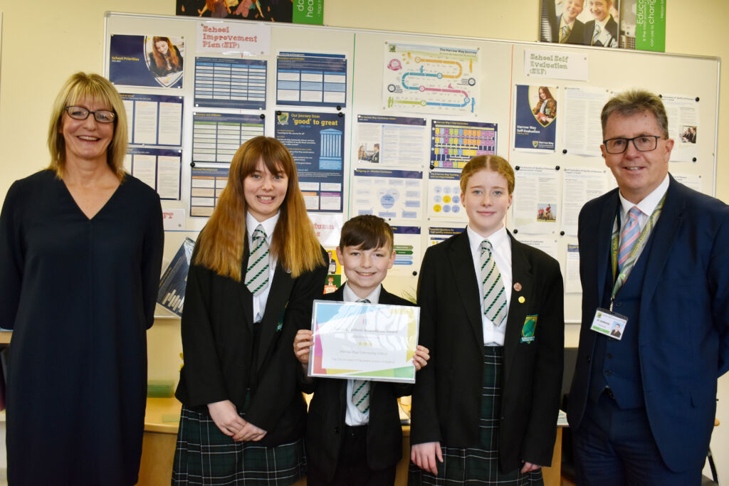 Harrow Way Wins National Award for Student Attendance – Harrow Way ...
