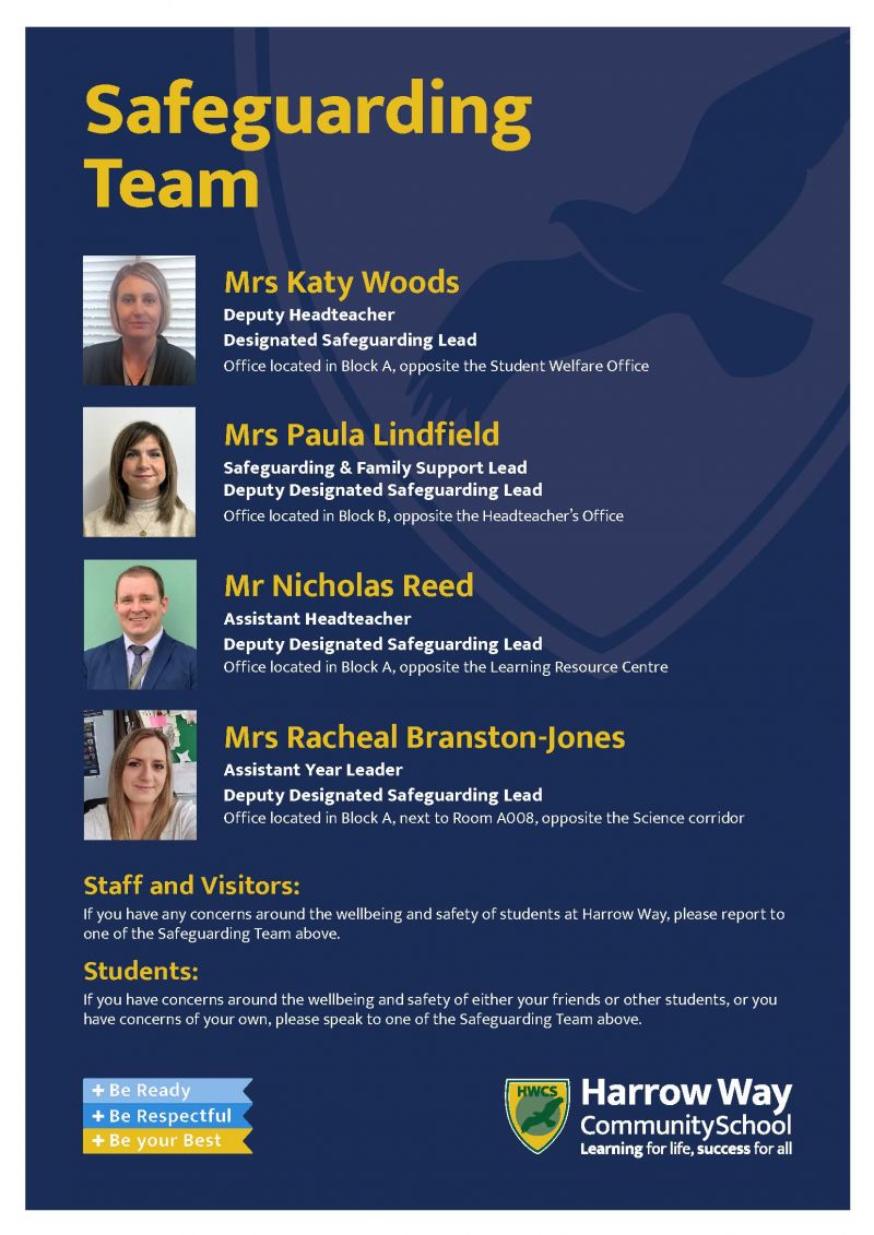 Safeguarding Team – Harrow Way Community School